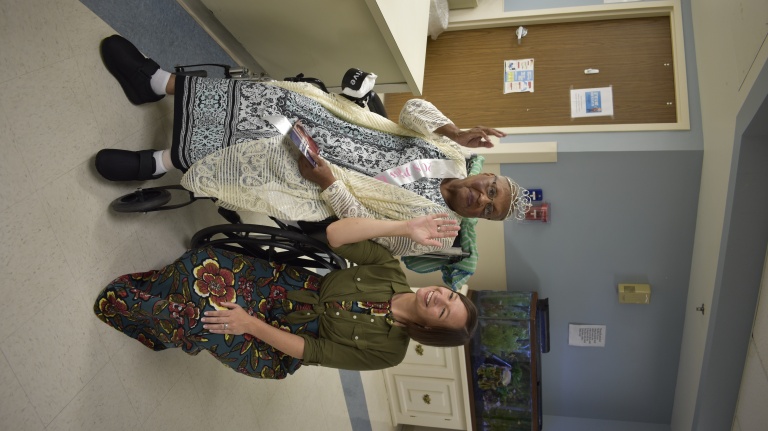 Tabitha Isner visits nursing home residents in Dothan - Westside ...
